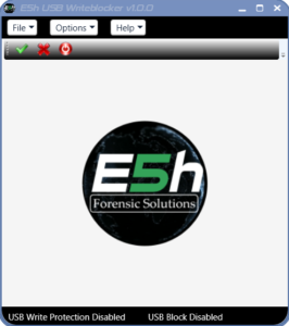 E5h USB Writeblocker | E5h Forensic Solutions